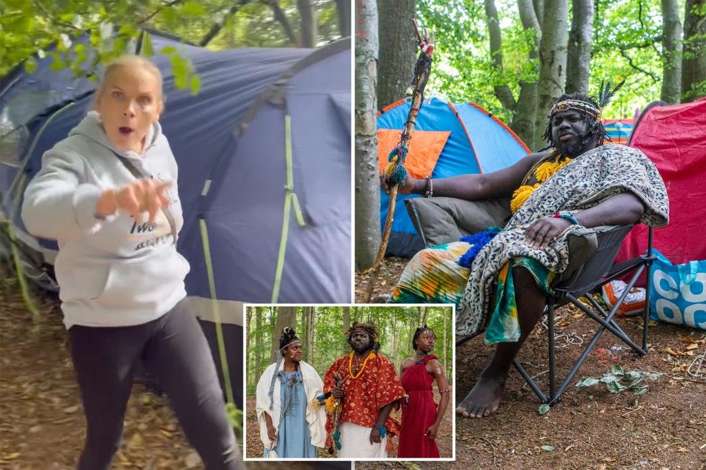 Scotland Jedburgh residents attack lost African tribe Kingdom of Kubala ...